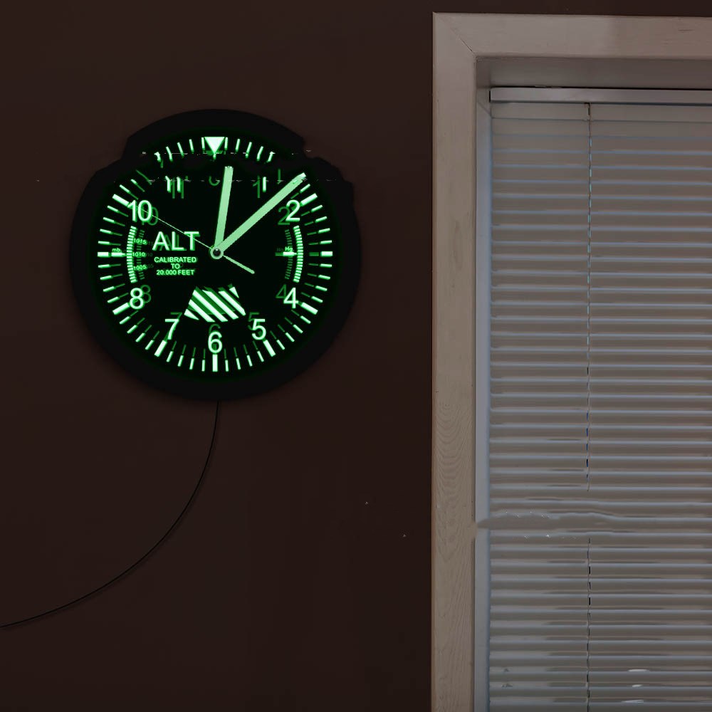 Horloge Lumineuse LED Vintage | Mode Vintage