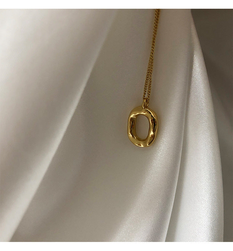 Collier Beignet Ovale Vintage | Mode Vintage