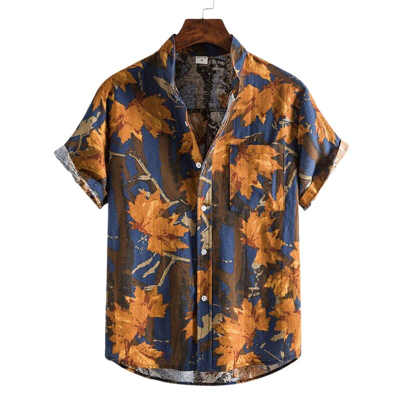 Chemise Vintage Homme Manche Courte | Mode Vintage