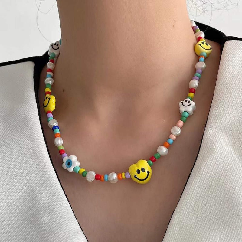 Collier Fleur Barbie Année 80 | Mode Vintage