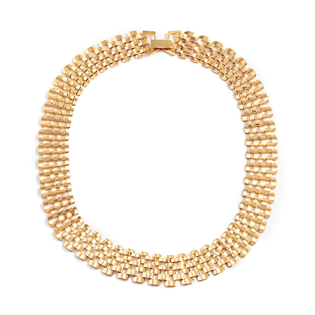 Collier Or Jaune Vintage | Mode Vintage