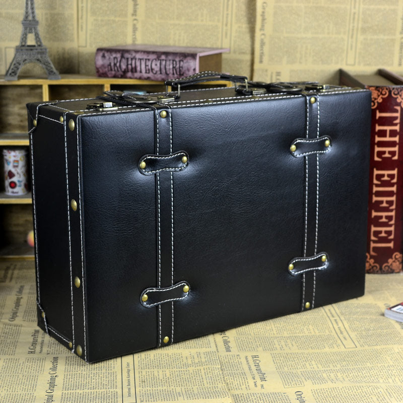 Valise Ancienne Cuir Vintage | Mode Vintage